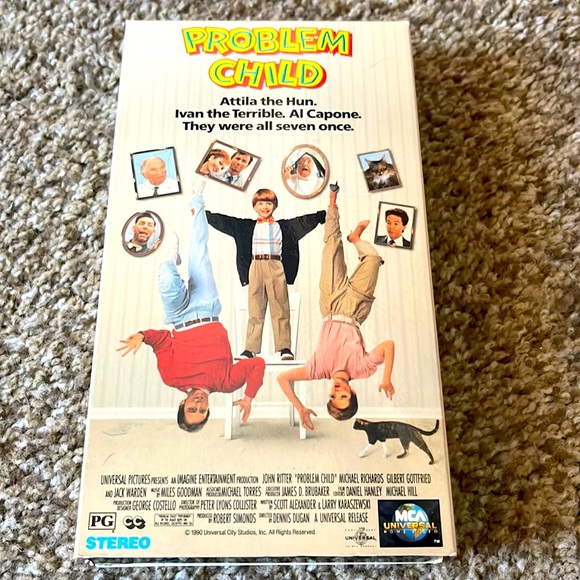 Media | Problem Child Vhs Tape | Poshmark